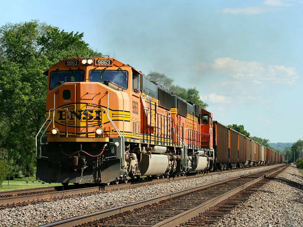 BNSF 9863